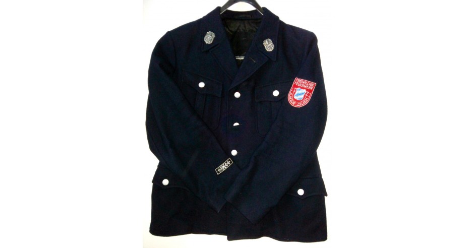 Veston - uniforma de gala - pompier german bavarez | arhiva Okazii.ro