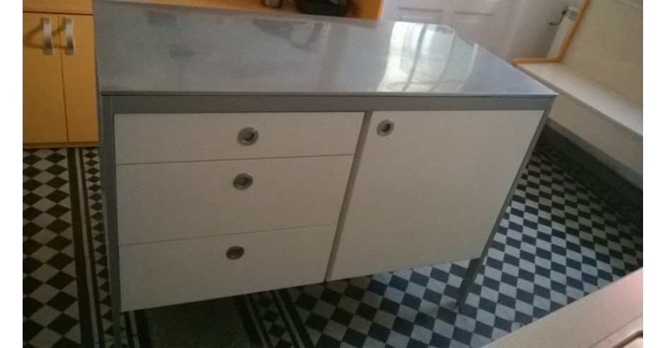 Vand insula bucatarie/ bufet iblat inox Ikea | arhiva Okazii.ro