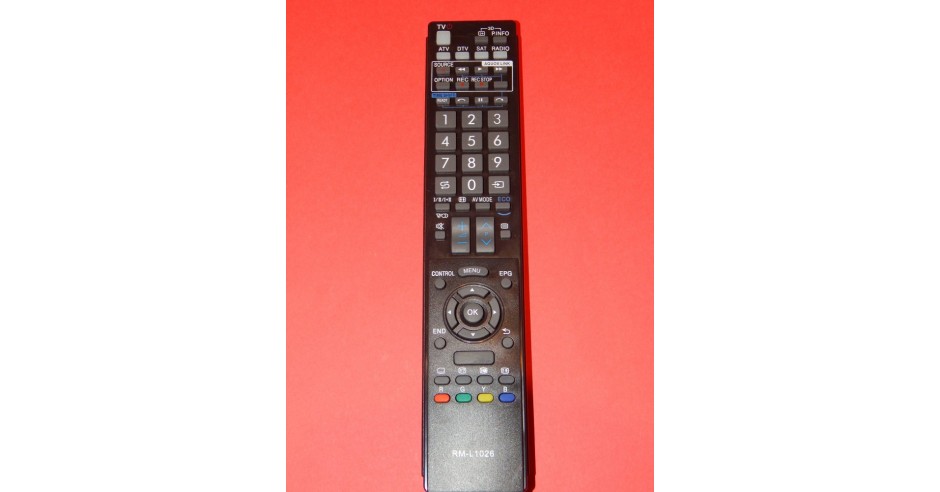 Telecomanda Smart TV SHARP AQUOS RM-L1026 GA841WJSA GA983WJSA GA902WJSA GA857WJSA LCD LED ...