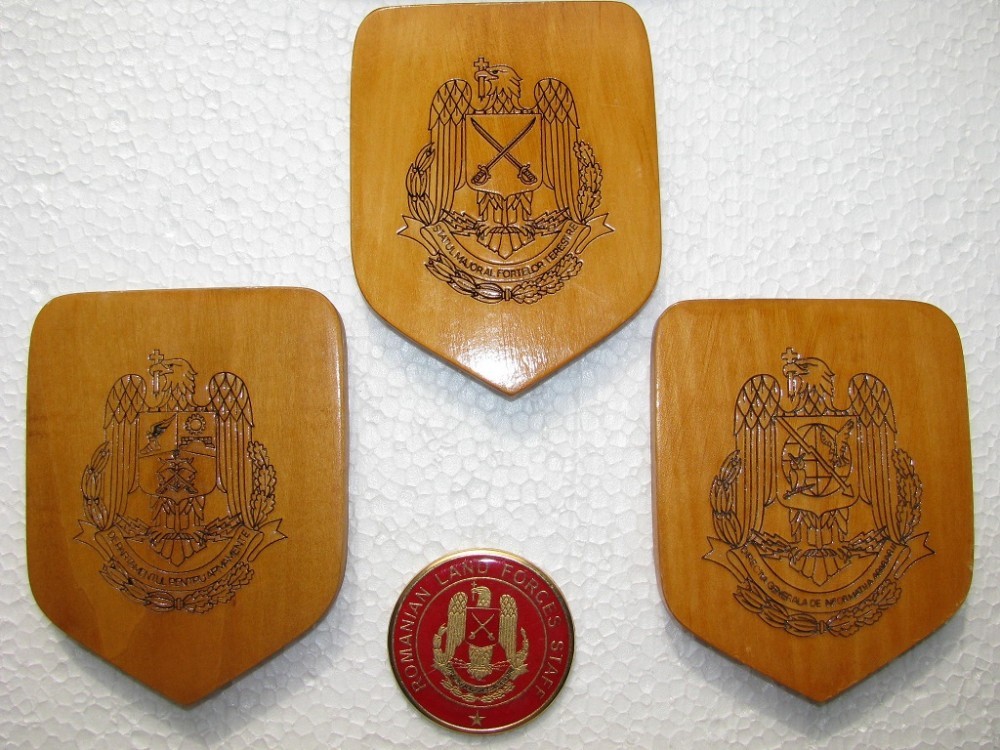 EMBLEME MILITARE ROMANESTI STAT MAJOR FORTE TERESTRE INSIGNE | arhiva ...