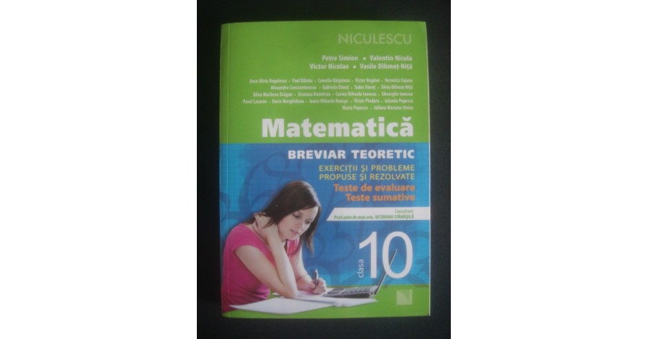 PETRE SIMION - MATEMATICA, EXERCITII SI PROBLEME PROPUSE SI REZOLVATE ...
