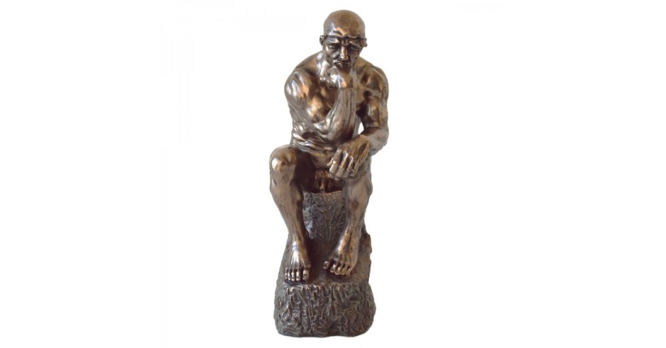 Statueta "Ganditorul" by Rodin | arhiva Okazii.ro