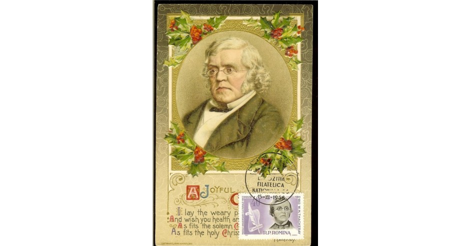 Carte maxima, Romania, W. M. Thackerey, scriitor englez | arhiva Okazii.ro