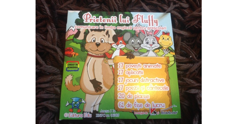 Joc educativ calculator, Prietenii lui Fluffy, ed. EDU, 4-8 ani ...