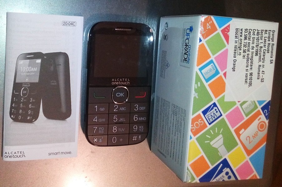 telefon mobil Alcatel OT 2004C (taste mari pt varstnici) LIVRARE IN 3 ...
