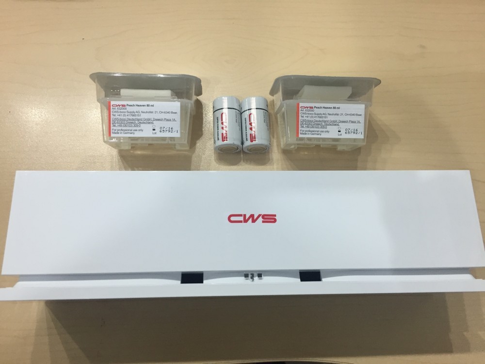 Cws AIR BAR cu 2 rezerve de parfum peach heaven/frutto | arhiva Okazii.ro