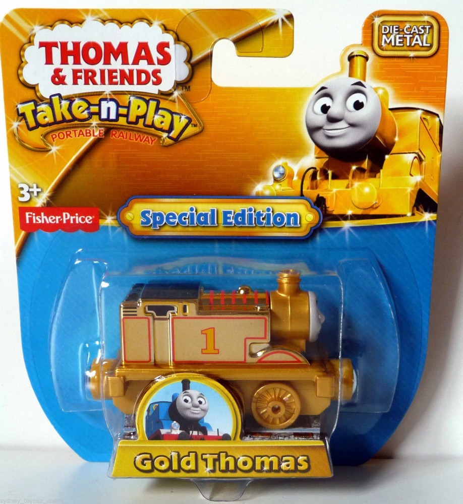 Limited ? Special Edition ? Rare Take-n-Play ? GOLD Thomas ? 70th ...