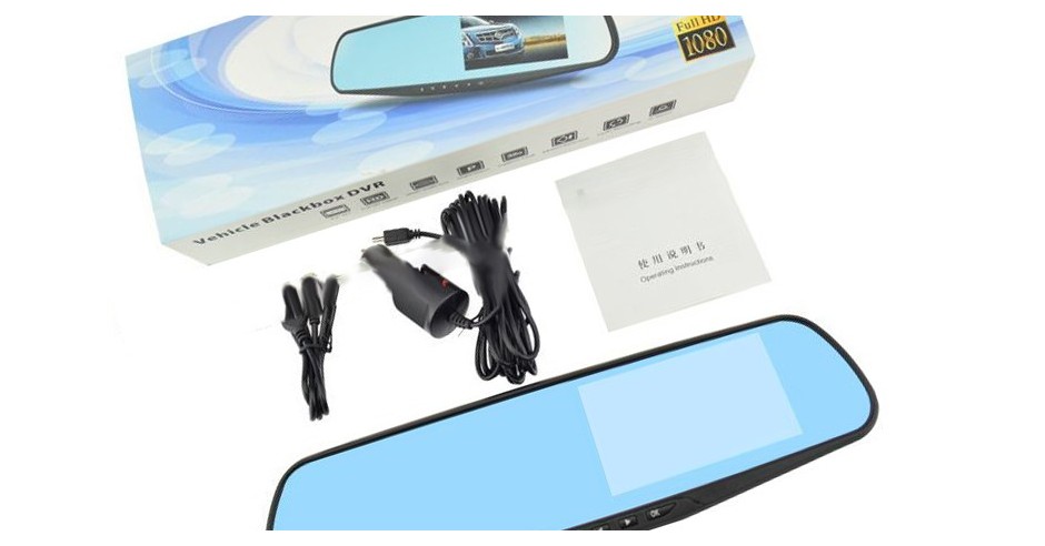 Camera Video Auto Oglinda GeneralPlus L802 32GB Verificare Colet ...