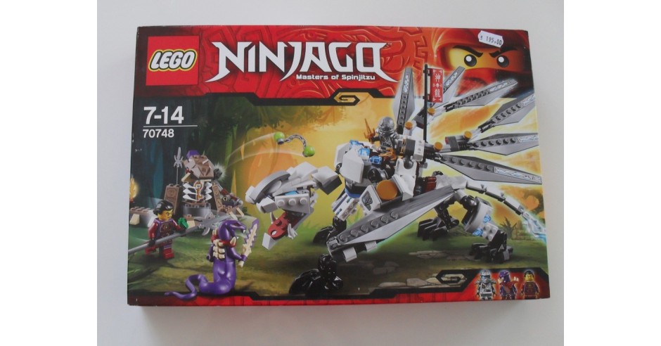 Vand Lego Ninjago 70748 Titanium Dragon original, nou impecabil sigilat ...