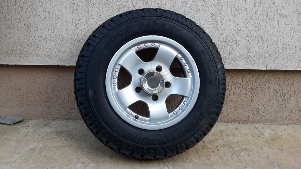 4 Jante cu Anvelope M+S Suzuki Jimny Vitara Samurai Niva Terios Feroza ...