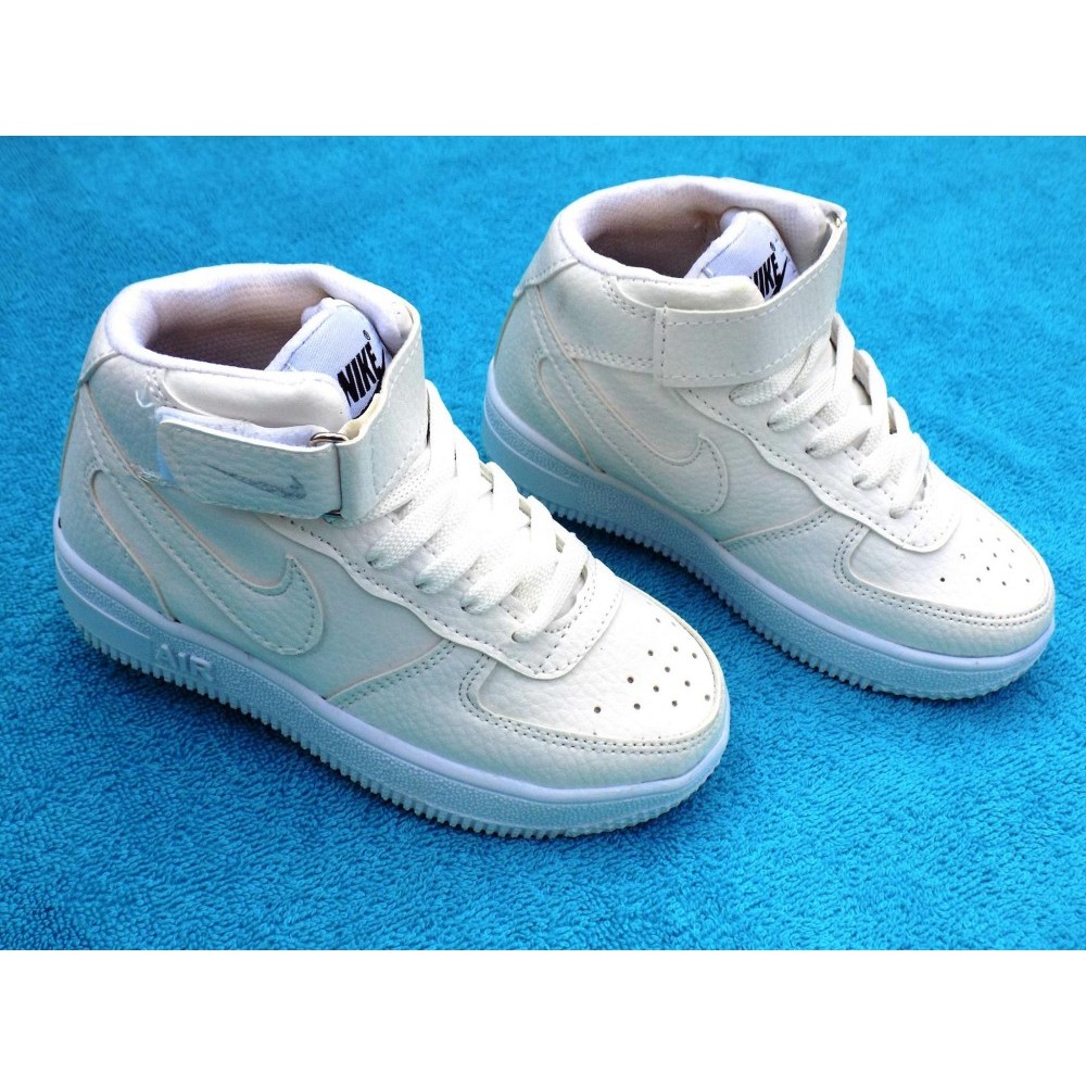 Ghete Adidasi Nike Air Force Copii Fete Baieti Alb Rosu Negru Arhiva Okaziiro