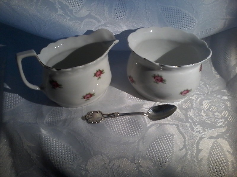 SET ZAHARNITA SI LATIERA, PORTELAN BAVARIA. | arhiva Okazii.ro