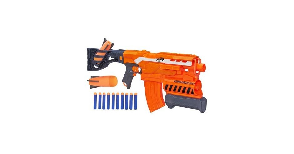 Pusca Nerf 2-In-1 N-Strike Elite Demolisher Blaster | arhiva Okazii.ro