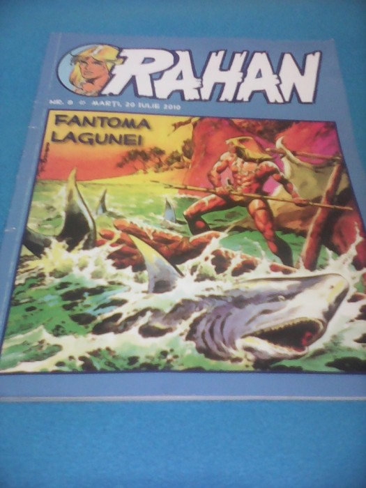 RAHAN NR.8-20 IULIE 2010, Colectia Adevarul Fantoma Lagunei, Revista ...