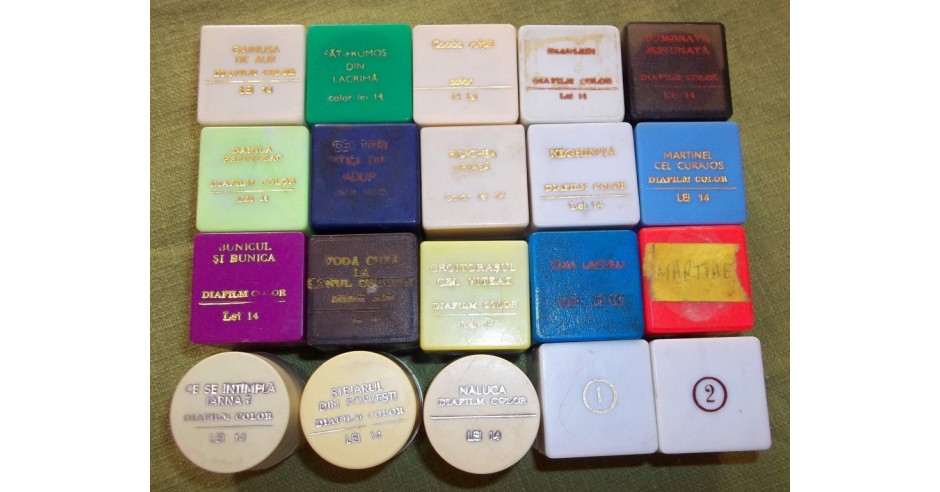 lot 20 diafilme povesti pentru copii - diafilm proiector | arhiva Okazii.ro