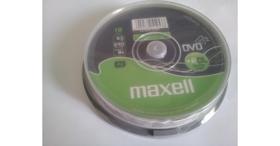 DVD +R DL Double Layer 8.5GB MAXELL Speed 2.4-8X EU:ITEM275987 | arhiva ...