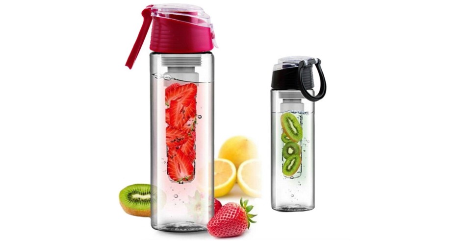Sticla cu infuzor, pentru gheata, fructe, ceai. | arhiva Okazii.ro