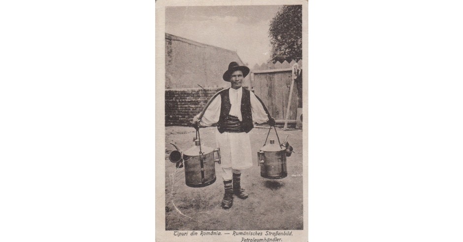 TIPURI DIN ROMANIA , VANZATOR DE PETROL , VANZATOR DE GAZ , NECIRCULATA ...