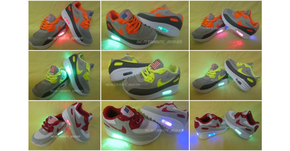 Adidasi Nike Cu Luminite Pentru Copii Masuri De La 20 La 30 Arhiva Okaziiro