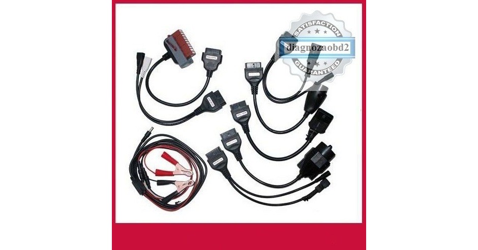 Set cabluri adaptoare masini autoturisme pt. tester auto Delphi CDP ...