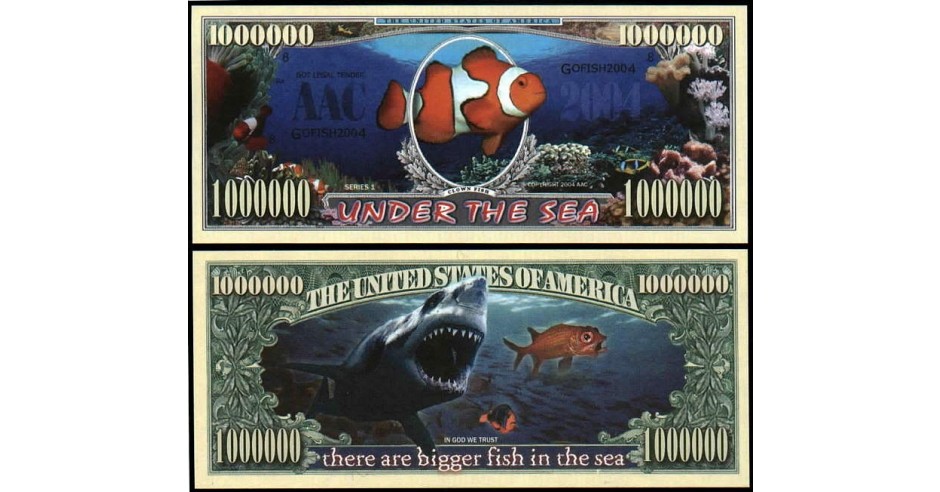 SUA = FANTASY NOTE = PESTELE CLOVN - 2004 - UNC | arhiva Okazii.ro