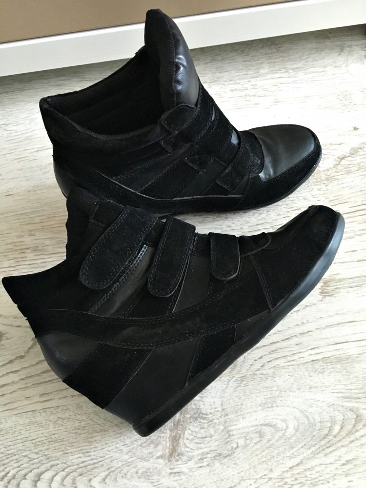 Snickers Adidasi Pantofi cu platforma Negru 40-41 | arhiva Okazii.ro