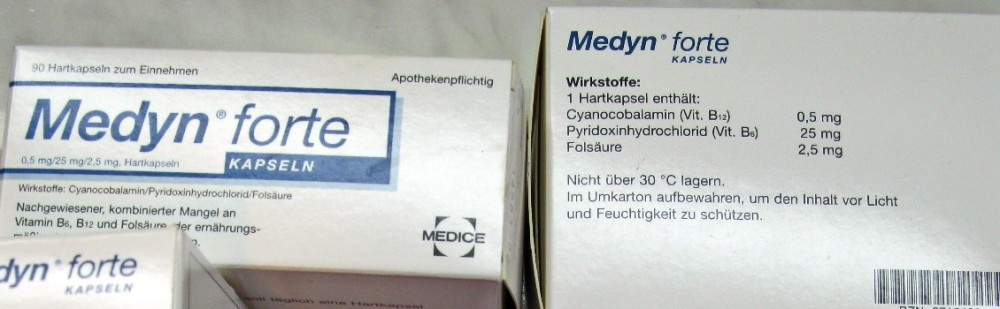 Vand 1 cutie Medyn Forte (complex B6, B9 si B12) 90 capsule | arhiva ...