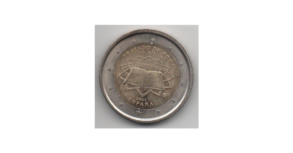 SPANIA moneda 2 euro comemorativ 2007 TOR, UNC | arhiva Okazii.ro