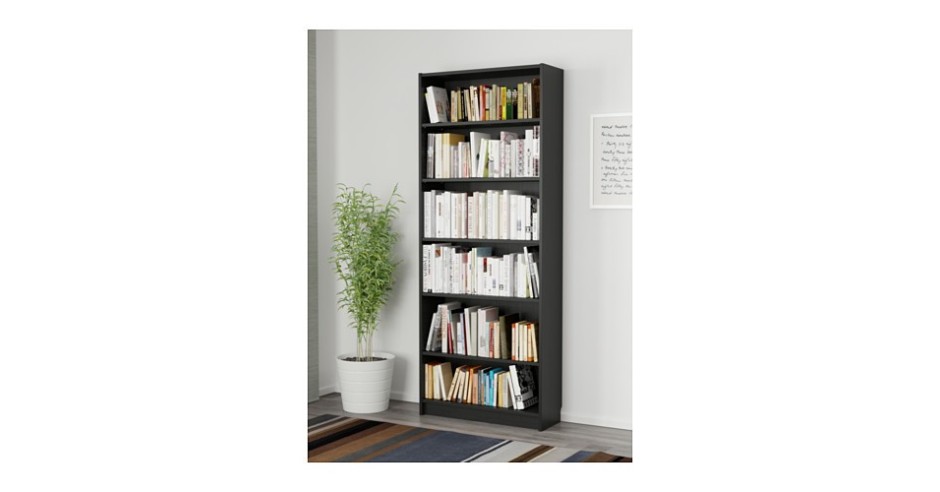 Biblioteca Ikea Billy negru (2 corpuri) | arhiva Okazii.ro