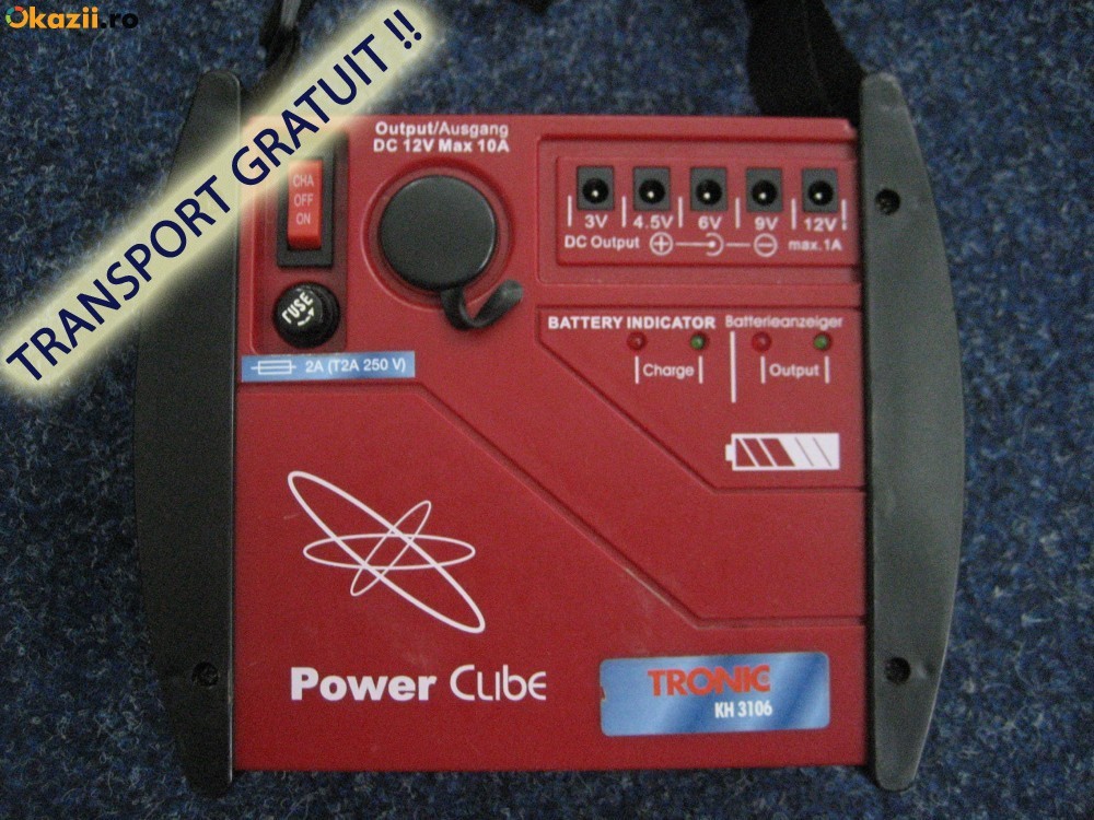BATERIE EXTERNA Power cube Tronic KH 3106, ROBOT DE PORNIRE stoc ...