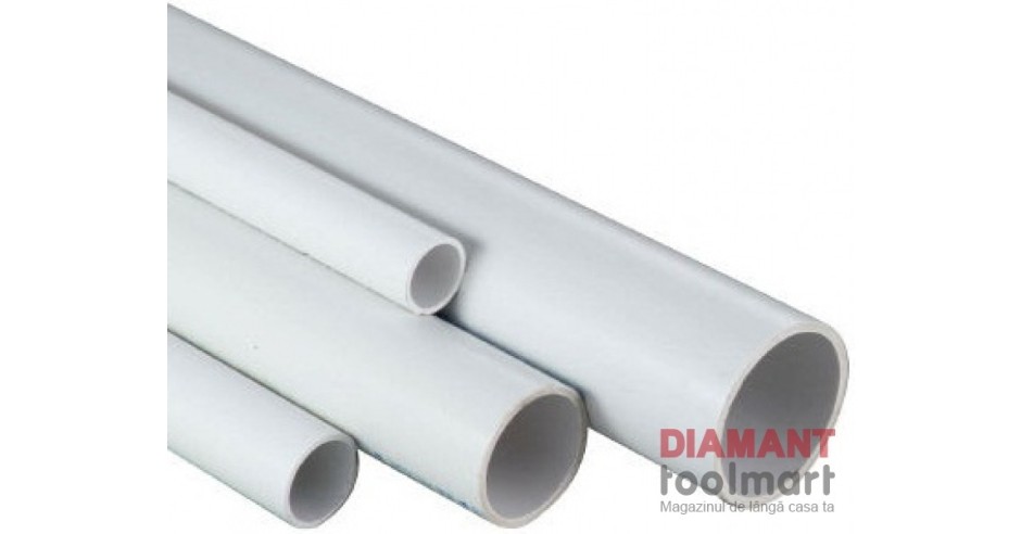 TEAVA PVC 13MM ALBA | arhiva Okazii.ro