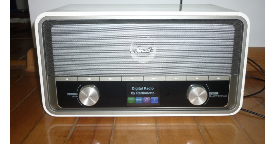 Aparat radio Internet Radionette Menuett Model RMERDIWH15E | arhiva ...