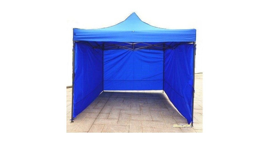 Pavilion cort 3x3 cu pereti 9m metalic pliabil complet , impermeabil ...