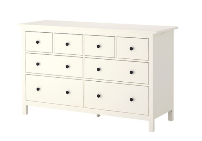 Comoda Hemnes Ikea 8 sertare alb | arhiva Okazii.ro