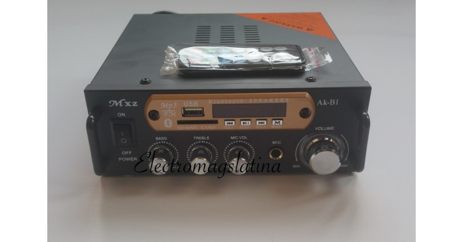 Statie audio 2x30w cu intrare de Stick, Card SD aux, si conectare ...