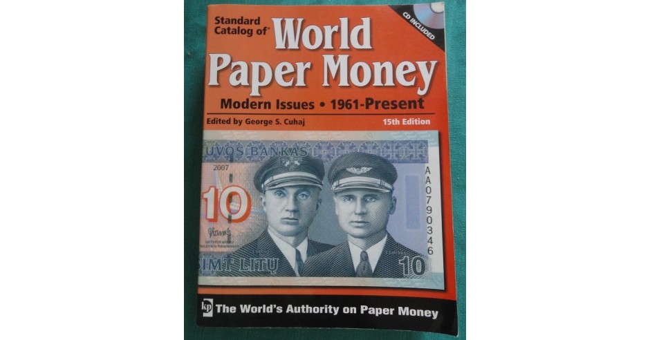 v- Catalog bancnote Krause, World paper money 1961-prezent, ed. 15, CD ...