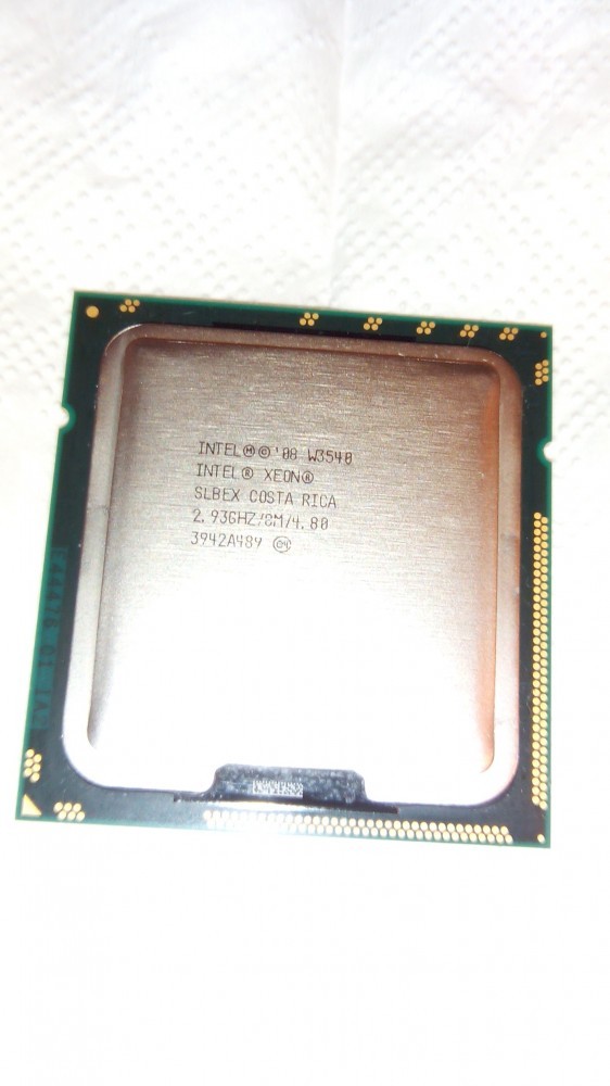 Intel Xeon W3540 - i7 940, Quad Core, Skt 1366, SLBEX, Rev D0 ca ...