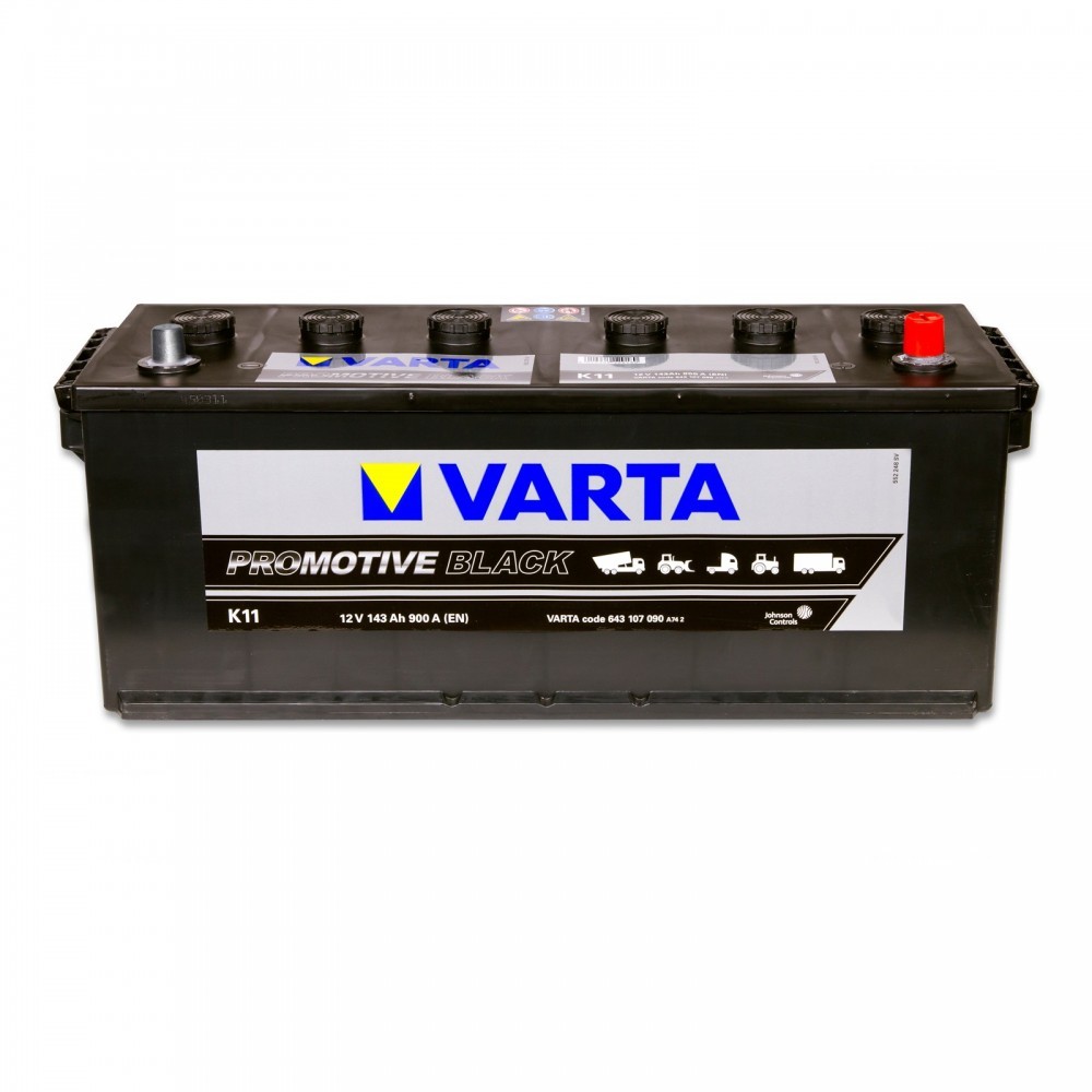 Varta ACUMULATOR 12V PROMOTIVE BLACK K11 143Ah 900A 0-1 B01 643 107 090 A74 2 | arhiva Okazii.ro