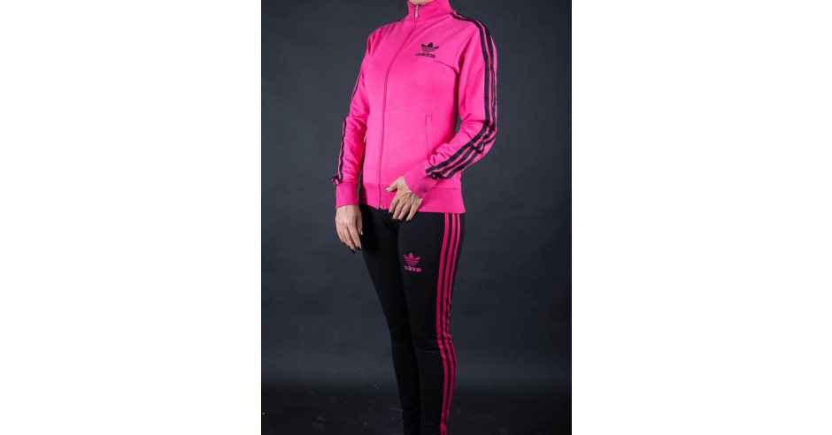 Trening ADIDAS roz-negru DAMA bumbac.Model NOU 2016 | arhiva Okazii.ro