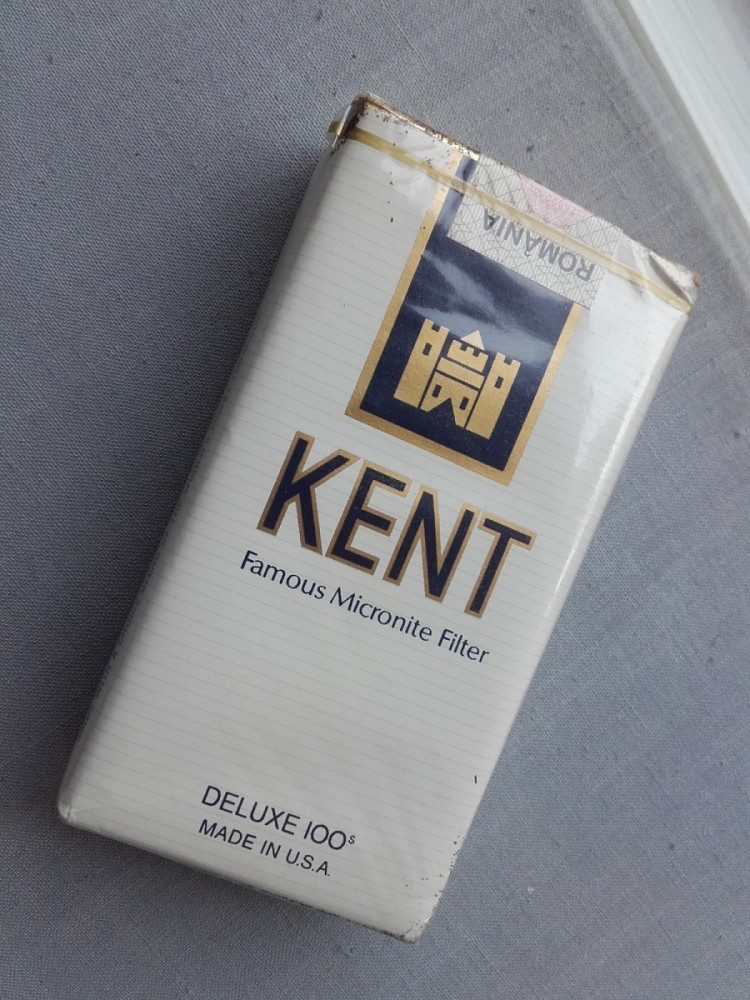 Tigari de colectie KENT anii 90 cu timbru romanesc pachet sigilat ...