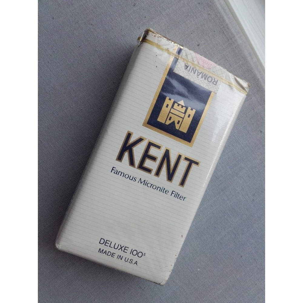 Tigari de colectie KENT anii 90 cu timbru romanesc pachet sigilat ...