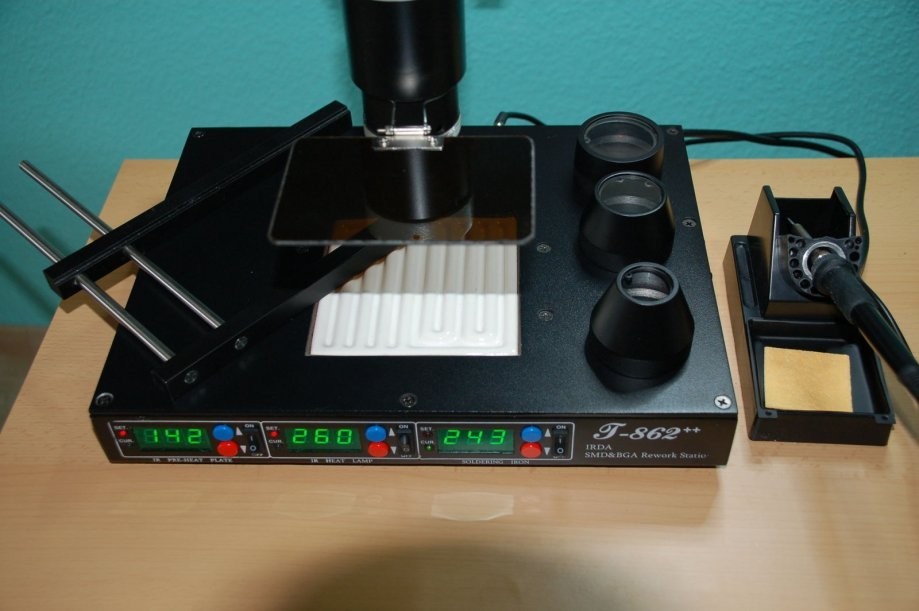 Statie Rework / Reball BGA PUHUI T-862++ | arhiva Okazii.ro