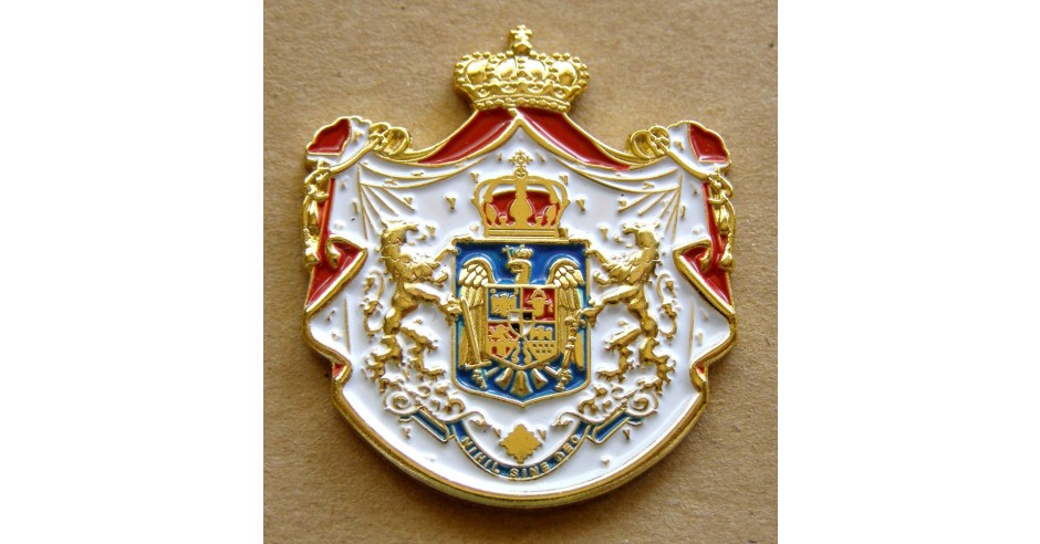 x484 INSIGNA STEMA REGALA ROMANIA | arhiva Okazii.ro