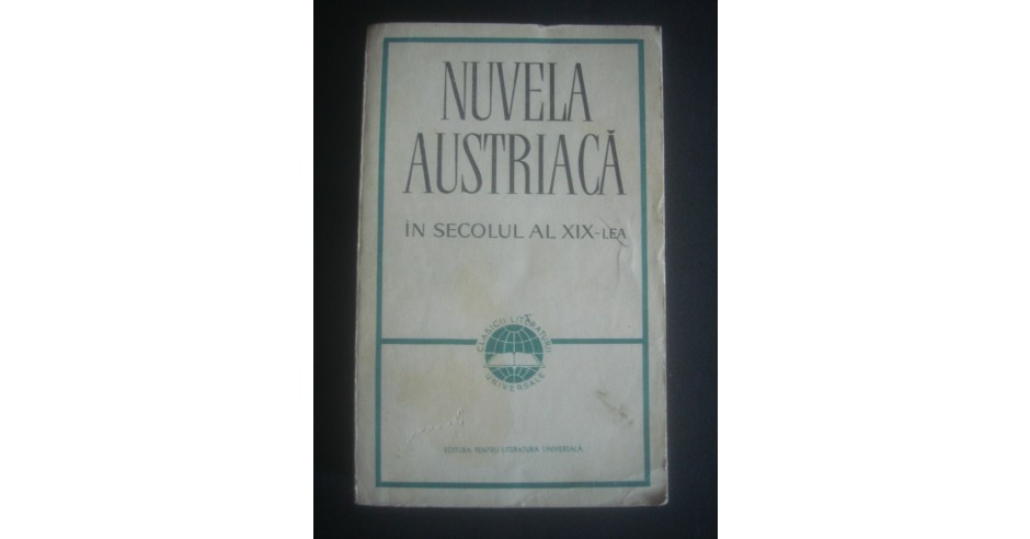 NUVELA AUSTRIACA IN SECOLUL AL XIX-lea, Alta editura | Okazii.ro