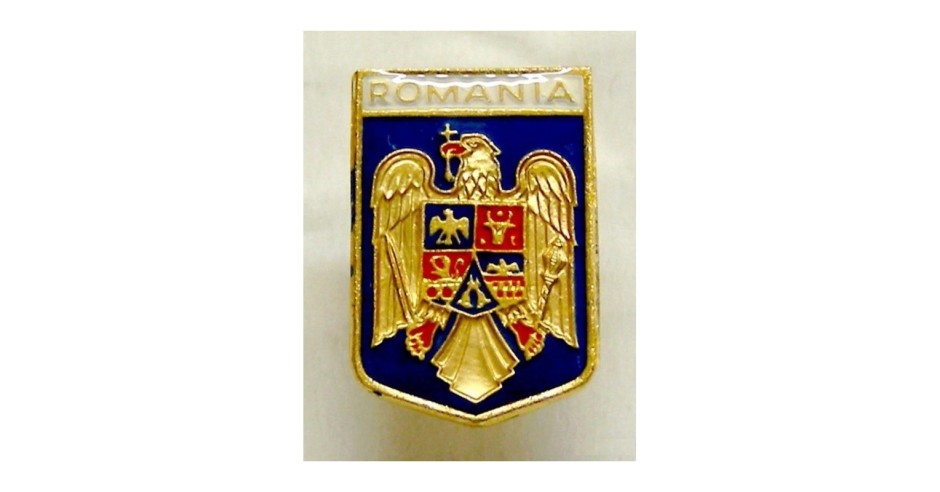 Pin Stema Romania Insigna Stema Romaniei Pin Stema 12mm | arhiva Okazii.ro