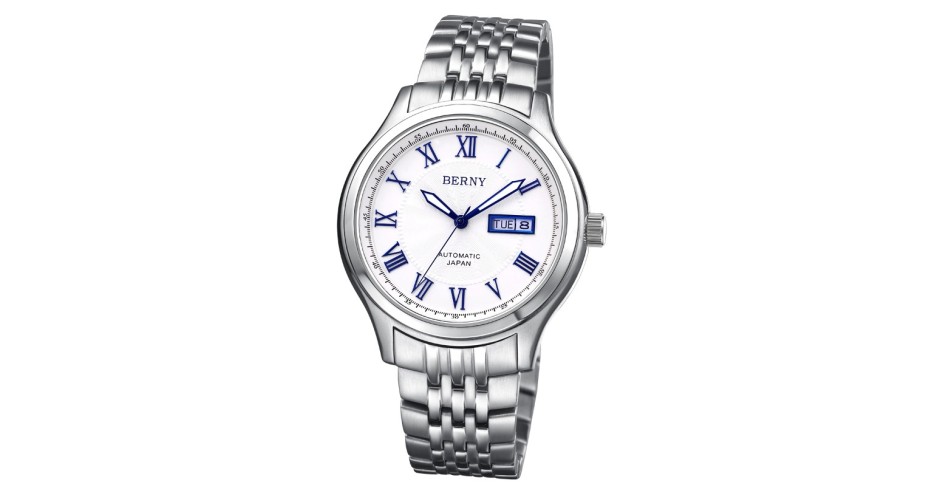 Ceas Automatic Barbatesc Miyota 21 Jewels, Japonez, Zi/Data, Otel ...