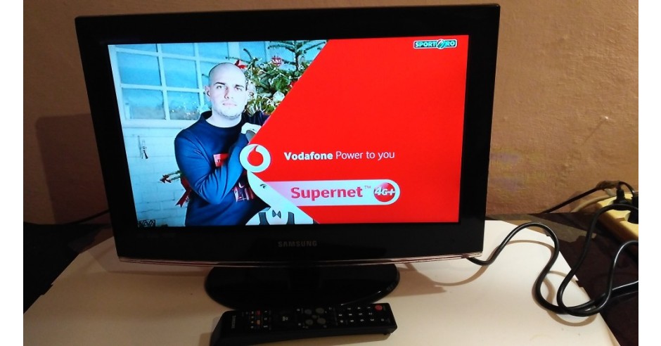 TV LCD 19 INCH SAMSUNG LE19B450C4W + TELECOMANDA SAMSUNG | arhiva Okazii.ro