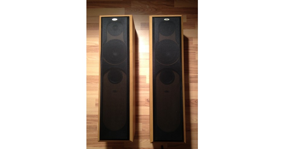 Pereche Boxe HI FI - ELTAX -Symphony 6 "Gold " - 80w- sinus/8 ohm ...