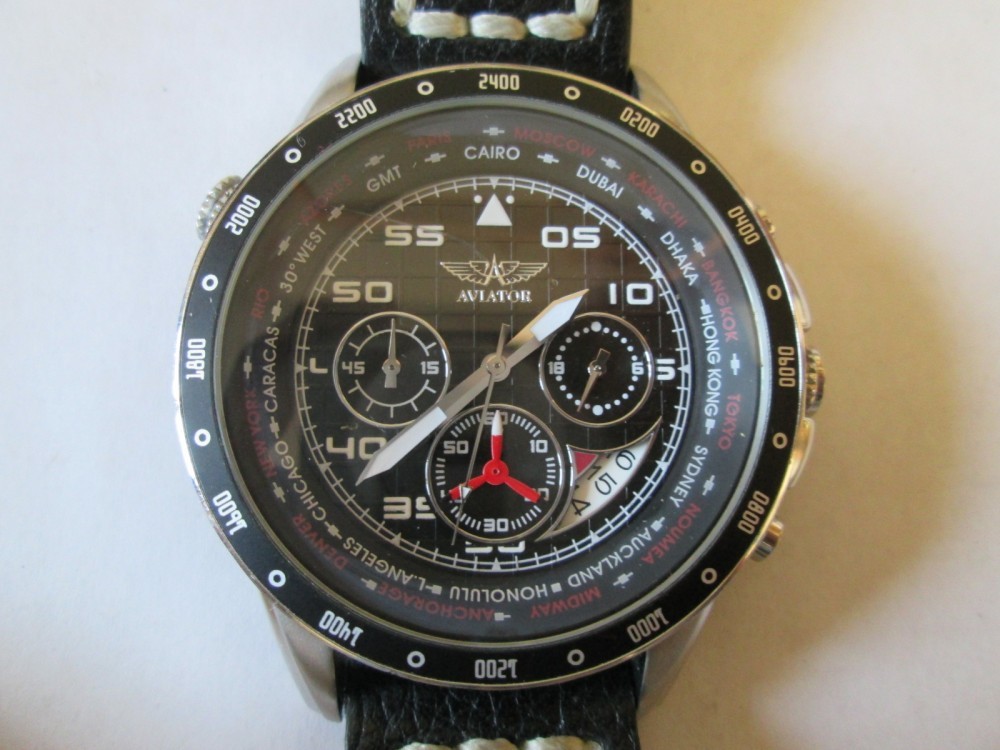 Ceas rusesc Aviator(Poljot) AVW 7770G59 Chronograph | arhiva Okazii.ro