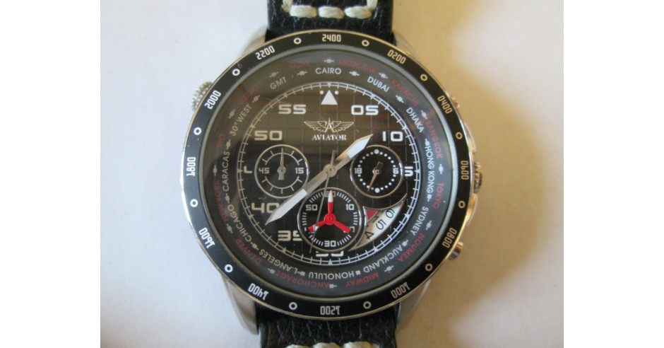 Ceas rusesc Aviator(Poljot) AVW 7770G59 Chronograph | arhiva Okazii.ro